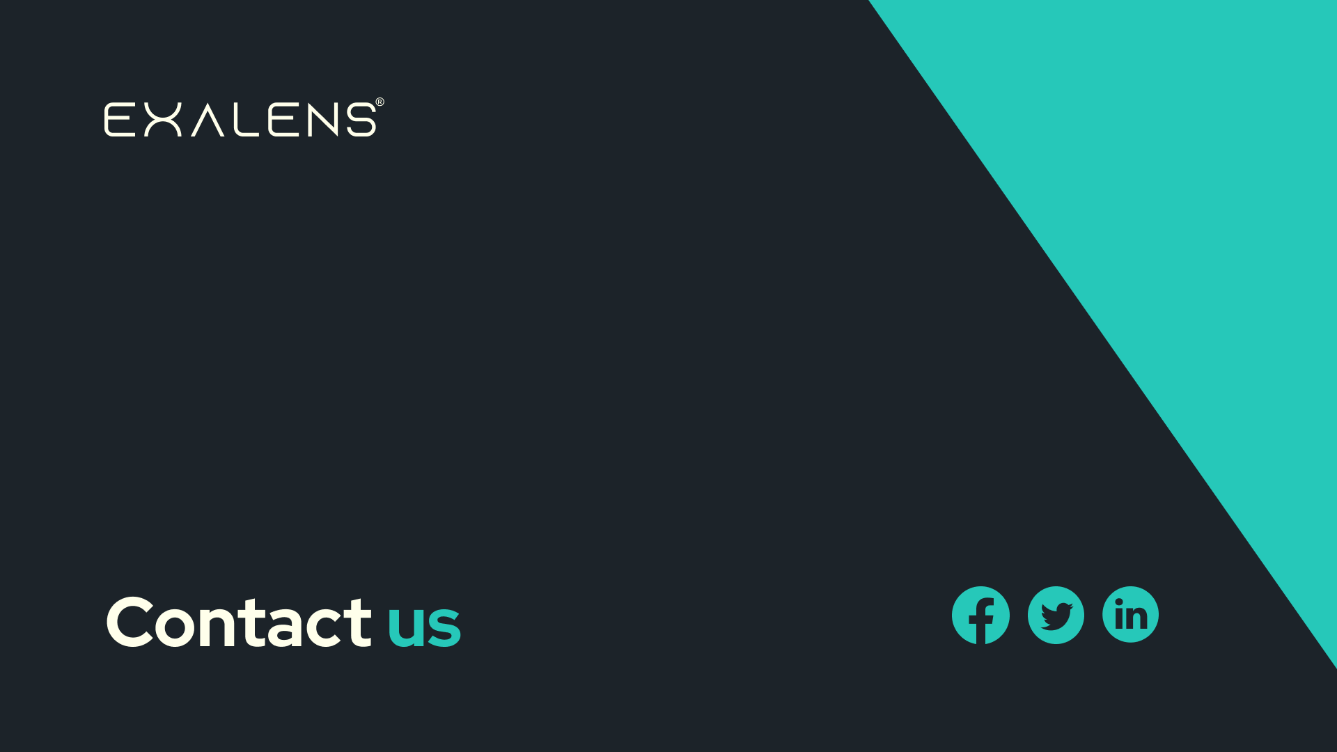 Contact us | Exalens